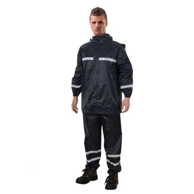 Cina Attività all'aria aperta Pesca abito da pioggia RR014 abito da pioggia in poliestere gommato PVC impermeabile in vendita
