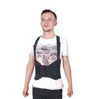 China 100% Polyester Elastic Breathable Lumbar Support Belt BS043 Protection Function for sale