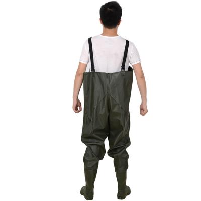 Cina Prodotto su misura 70D Nylon PVC Waist High Waders per compratori B2B di taglia più in vendita