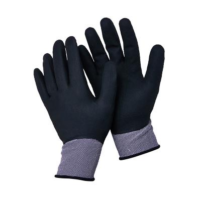 China Número de modelo N11510 Luvas de trabalho de segurança revestidas com nitril, de malha de nylon 13G à venda