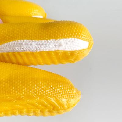 China Latex Coated 10 Gauge Knitted Gloves for Palm and Back Protection in S-XXL Sizes for sale