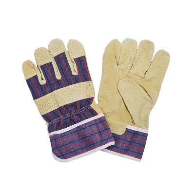 Cina Dimensioni di cartone 65*35*28cm 88PASA Guanti di sicurezza in pelle di maiale di grano con grado A in vendita