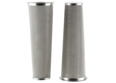 China 21cm Height Permanent Cone Coffee Filter Steel , Reusable Mesh Coffee Filters for sale
