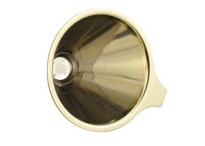 China Koffiedripper de Filter Enige Laag van de Roestvrij staalkegel voor Koffie en Thee Te koop