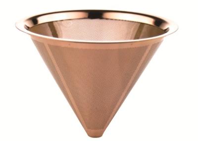 China Dubbele Dripper van de Muur Gouden Paperless Koffie voor de Karaffen van Chemex/Hario- Te koop