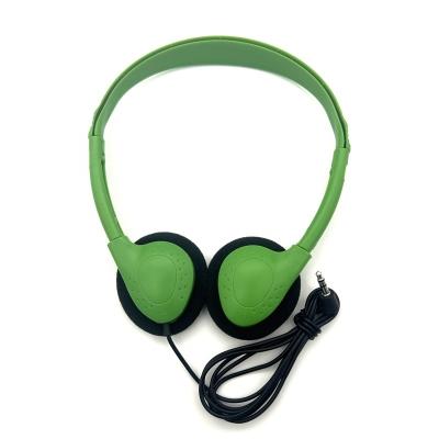 China Waterproof Standard-Free Over Head Headband Headphones Solid Color Wired 3.5mm Earphone with Customized Cord Length for sale