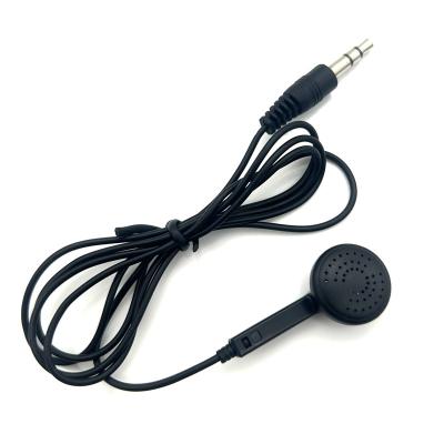 China 1.2M Cord Length With Logo Noise Cancelling Earphones Electronics Headset Lightweight In-Ear Airline Headphones Others Chipset for sale
