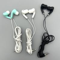 China Comfortable Cozy Feeling Wired Headphone with Waterproof Function and 3.5 mm Connectors for sale