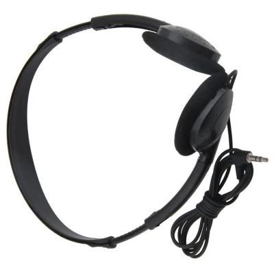 China Single PIN Plug Disposable Headphone for Airplane Customized Cord Length Customize Airline Headset for sale