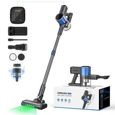 China Portable Wireless Brushless Vacuum Cleaner Best Price Home Outdoor Use Cars Dry Function Handheld Installation New Color Design for sale