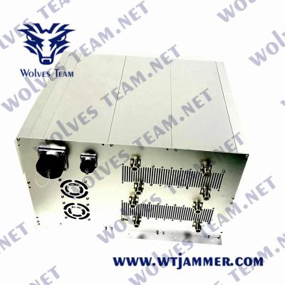 China High Power Vehicle Jammer Shockproof UHF800/900 Walky-talky VHF WIFI5.8g Cell Phone 5G Signal Jammer for sale