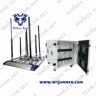 China Multi - Band Vehicle Bomb Signal Jammer 20-3600MHz Jammer Machine Monitor Software Function 1000 meters for sale