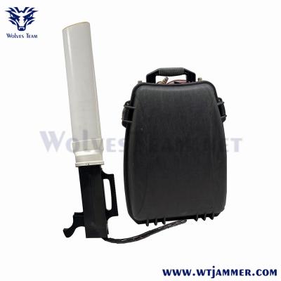 중국 8 밴드 반대 드론 전파 교란기 WIFI5.8G GPS GSM 433Mhz 160W 출력 전원 판매용
