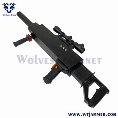 China 5 Bands Handheld Drone Jammer GSM900Mhz GPSL1 WIFI2.4G WIFI5.8G for sale