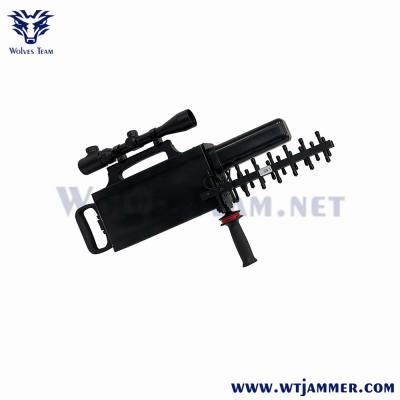 China Handheld Draagbare Drone Signal Frequency RF 433MHz WiFi 5.8g Gpsl1 Signal Jammer Te koop