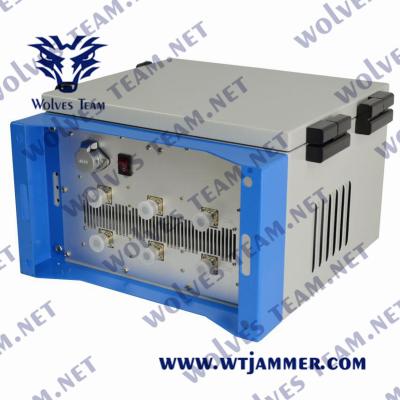 China Prison Jammer Powerful GSM 3G 4G 5G WiFi CDMA Mobile Phone Jammer Waterproof Outdoor Stationary type for sale