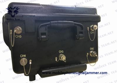 Cina Waterproof Portable Vehicle Bomb Cell Phone Signal Jammer With DDS Convoy Jamming System in vendita