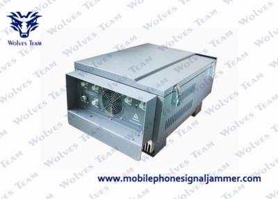 China High Power Celluar Signal Jammer CDMA GSM 4G 5G WIFI Bluetooth Metal Housing Good Cooling System for sale