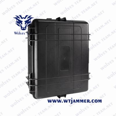 China 180 Meters 80W GSM850 CDMA TDMA WiFi Cell Phone Jammer for sale