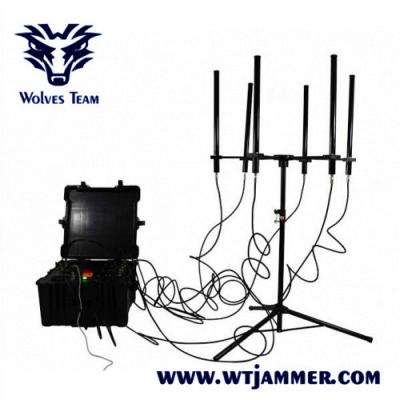 Cina Multi - Band Mobile Phone Portable Signal Jammer Walky - Talky  Output Power Selectable in vendita