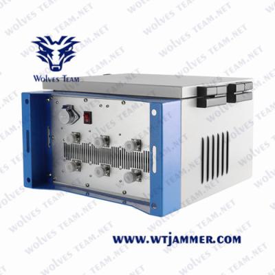 China Portable 2g 3G 4G GSM CDMA UMTS 240W Rf Frequency Jammer for sale
