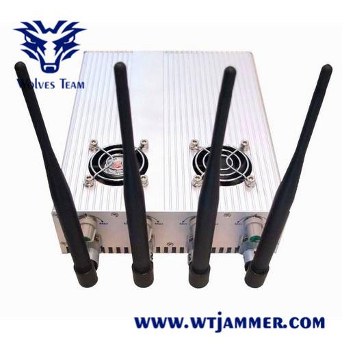Quality Desktop DCS PCS 3G 25 Meters 4W Remote Control Jammer for sale