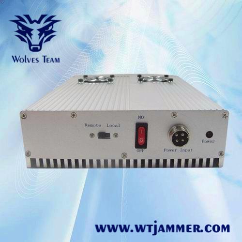 Quality Desktop DCS PCS 3G 25 Meters 4W Remote Control Jammer for sale