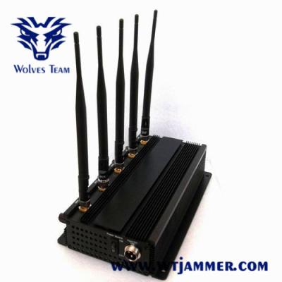 Cina Telefono cellulare di 11W 40m CDMA GSM ed emittente di disturbo potenti di Wifi in vendita