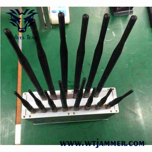 Quality Stationary 16 Bands 50m 58W Mobile Phone Blocker Jammer for sale