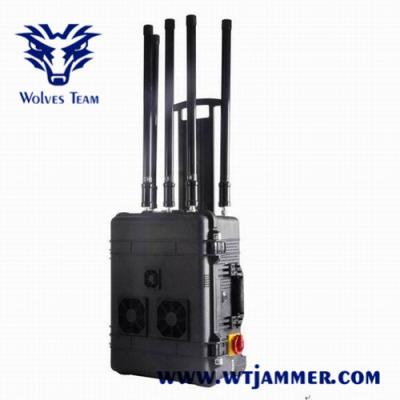 China 330W Stoorzender van het het Voertuigsignaal van 20 - 6000 Mhz de Militaire Te koop