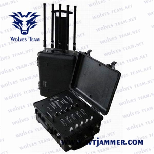Quality 100 Meter WiFi 2.4g Bluetooth Wireless Portable Signal Blocker for sale