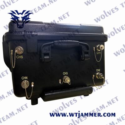 Cina Potente personalizzi la frequenza completa dell'emittente di disturbo all'aperto impermeabile del segnale di frequenza tutta l'emittente di disturbo del segnale del telefono cellulare in vendita