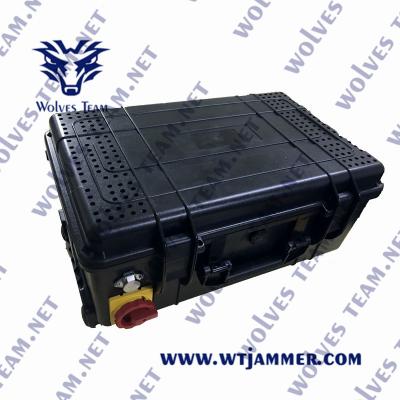 중국 500W 군 가득 차있는 빈도 방수 옥외 방해기 모든 휴대폰 신호 방해기 판매용