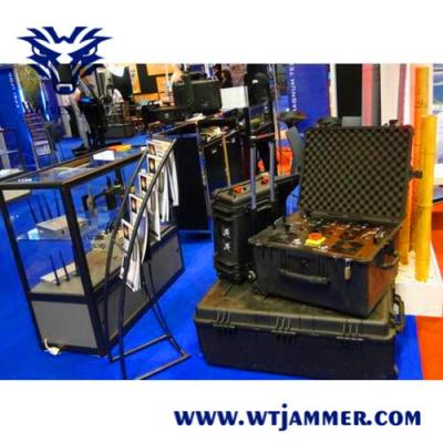 China 600W 2.4G 5.8G GPSL1 8 Bands Drone Frequency Scrambler for sale