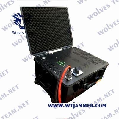 China Wireless 80 Watt 500M 3g 4g Signal Jammer For Prison for sale