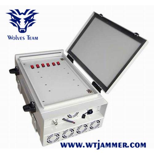 Quality 300m 300w 4G Signal All Cell Phone Prison Jail Jammer for sale