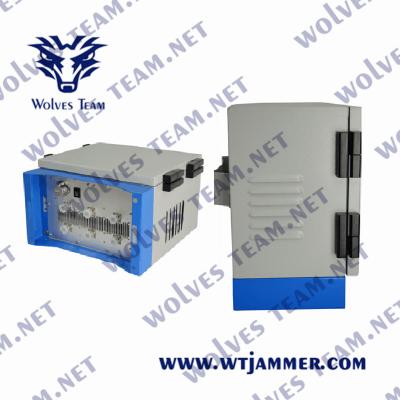 Cina emittente di disturbo del fuco del segnale della prigione rf dell'emittente di disturbo del segnale del telefono cellulare di 600W 5.8G GPS in vendita