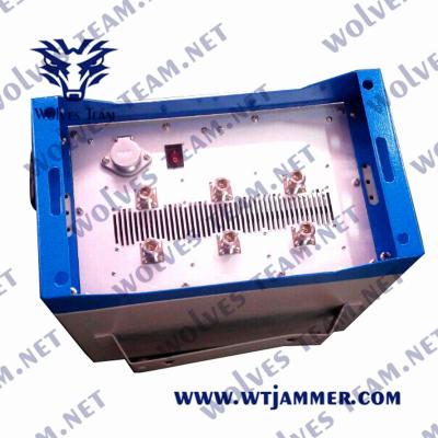 Cina emittente di disturbo del fuco del segnale della prigione rf dell'emittente di disturbo del segnale del telefono cellulare di 600W 5.8G GPS in vendita