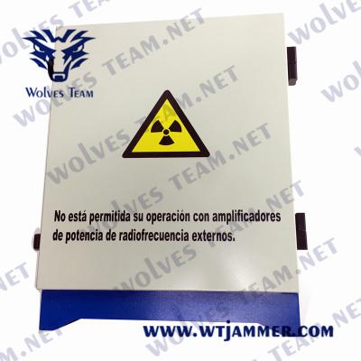 Cina emittente di disturbo del fuco del segnale della prigione rf dell'emittente di disturbo del segnale del telefono cellulare di 600W 5.8G GPS in vendita