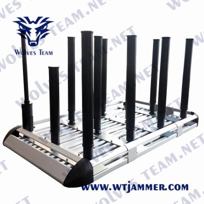 中国 プログラム可能な爆薬の兵器のWifi信号の妨害機2500MHz十分に 販売のため