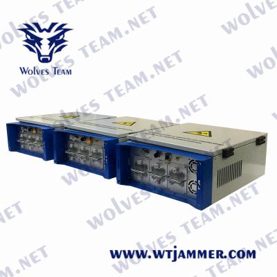 China 600W 5.8G GPS Waterproof Drone Jammers 2500m RF Signal Prison Jammer for sale