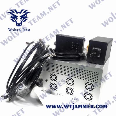 China TNC Antenna 500W Vehicle Bomb Jammer Waterproof Radio Controlled 500m for sale