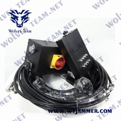 China TNC Antenna 500W Vehicle Bomb Jammer Waterproof Radio Controlled 500m for sale