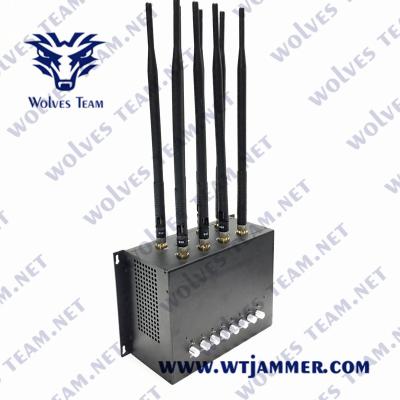 China Portable High Power GPS 3G 4G 5G All Cell Phone Signal Jammer for sale