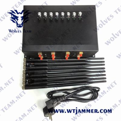 China 240VAC GSM WiFi Lojack Mobile Phone Jammer 35W UHF VHF Jammer for sale