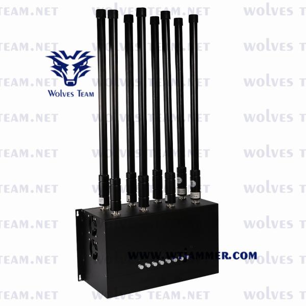 Quality GSM DCS Mobile Phone Signal Blocker AC110V 3G 4G 5G Handheld 2W 960MHz for sale