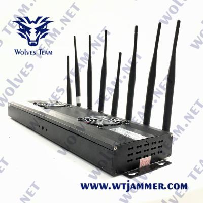 China CDMA GSM Lojack Signal Blocker UHF VHF 100 To 240VAC 40W for sale