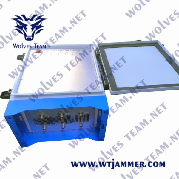 Quality Waterproof Cell Phone Jammer 300 Watt GSM 3G 4G 5G 7dBi Omni Antenna for sale
