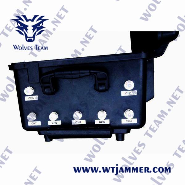 Quality 1000W IED Bomb Jammer 20MHz-6000MHz WLAN WiFi 2.4g Wireless Network for sale