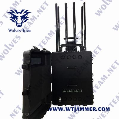 China PCes impermeáveis 3g 4g 5g do jammer do sinal da G/M do poder superior de Adjustble toda à venda